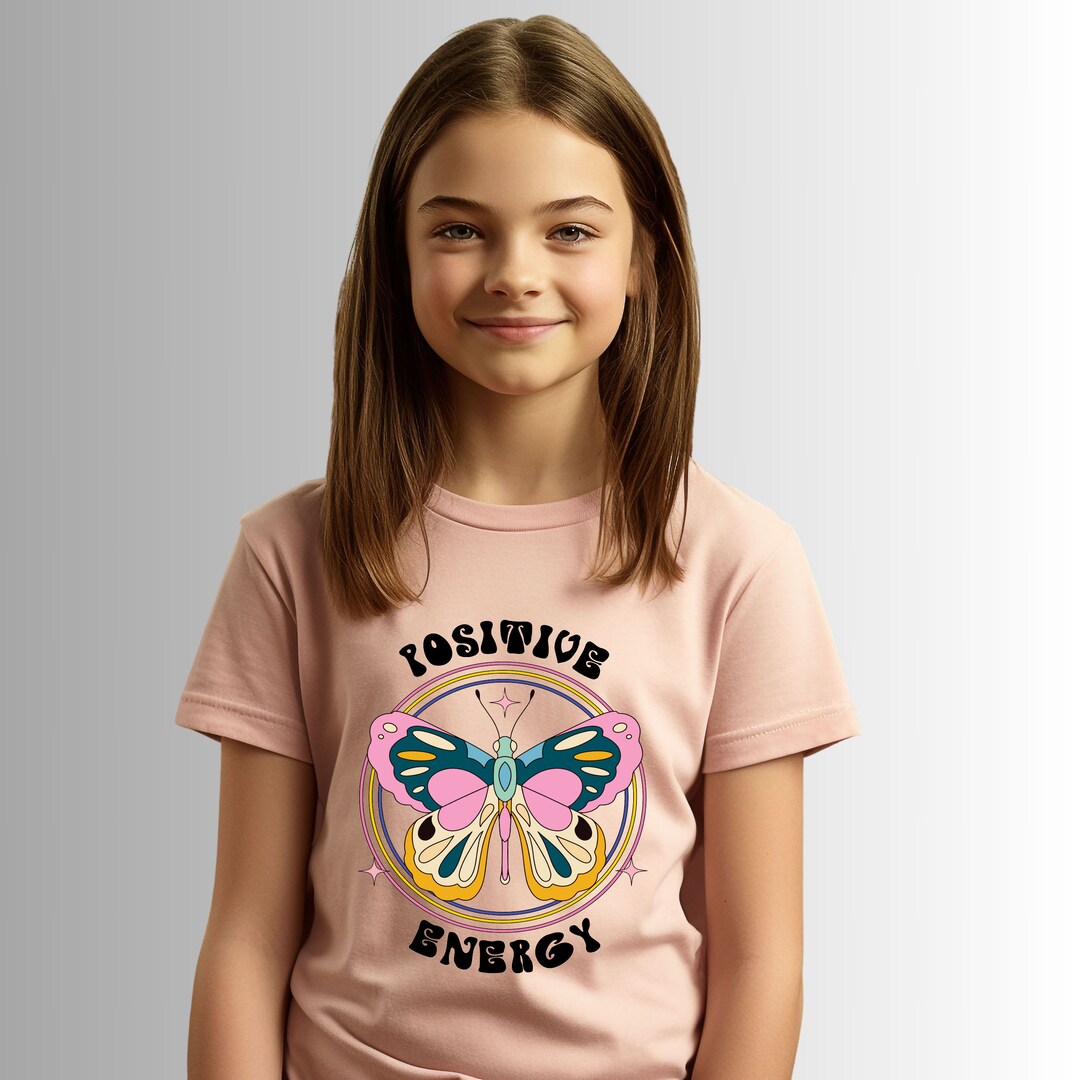 Positive Energy Shirt, Optimistic Spirit Shirt, Positive Vibe, Good ...