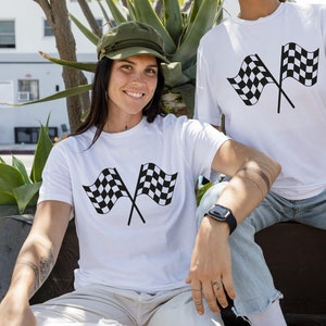 Checkered Flag Shirt, Race Life Motor Racing Sports Shirt, Racing Flag ...