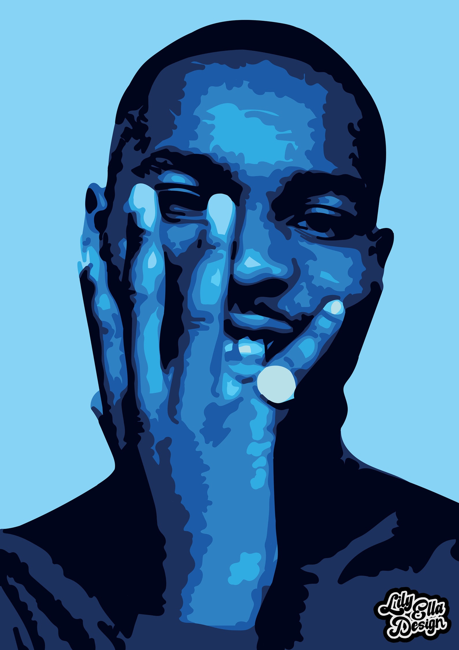 Santan Dave Print A3 | Etsy