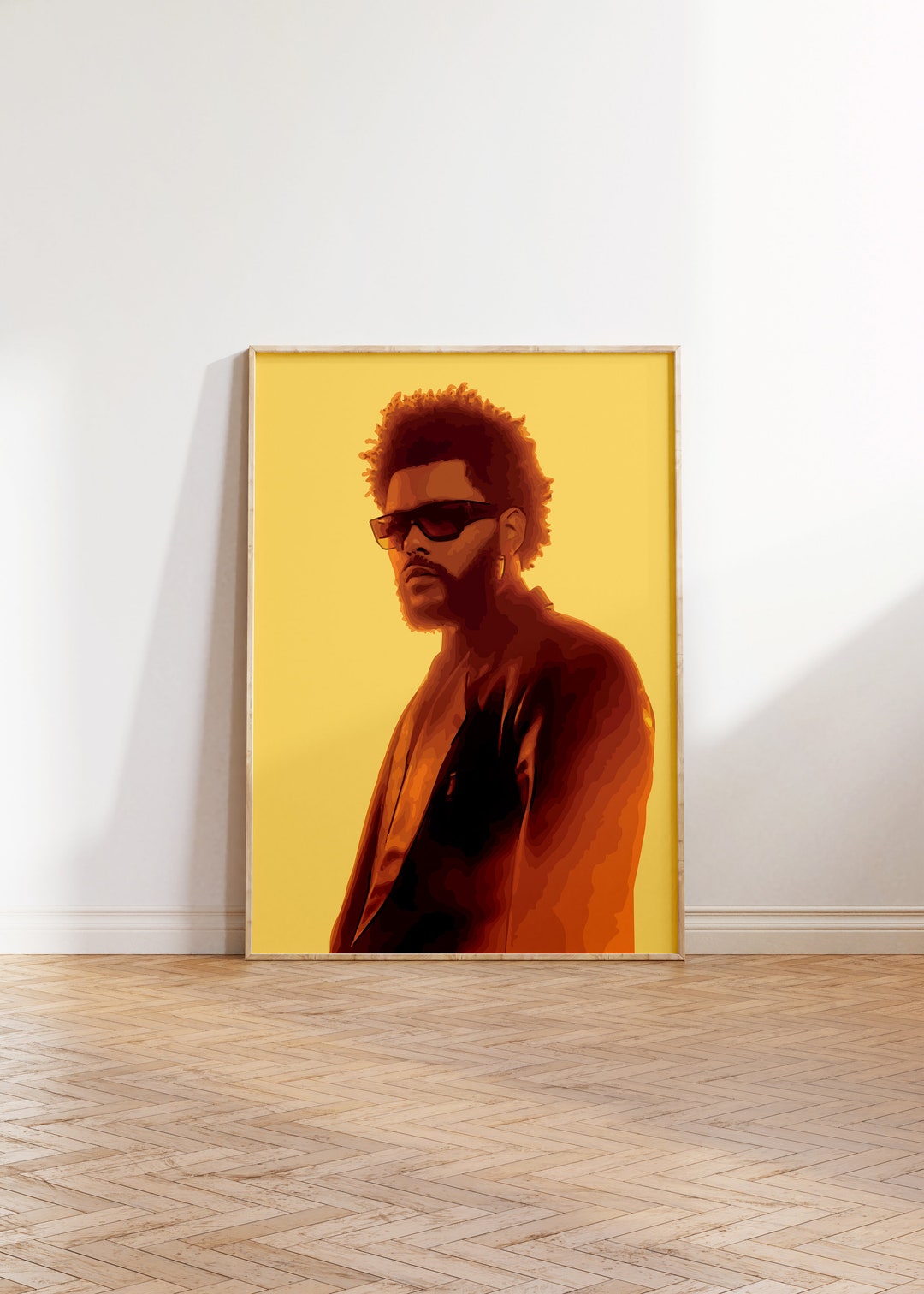 The Weeknd Print Modern Art Print. Colourful Art Print - Etsy UK
