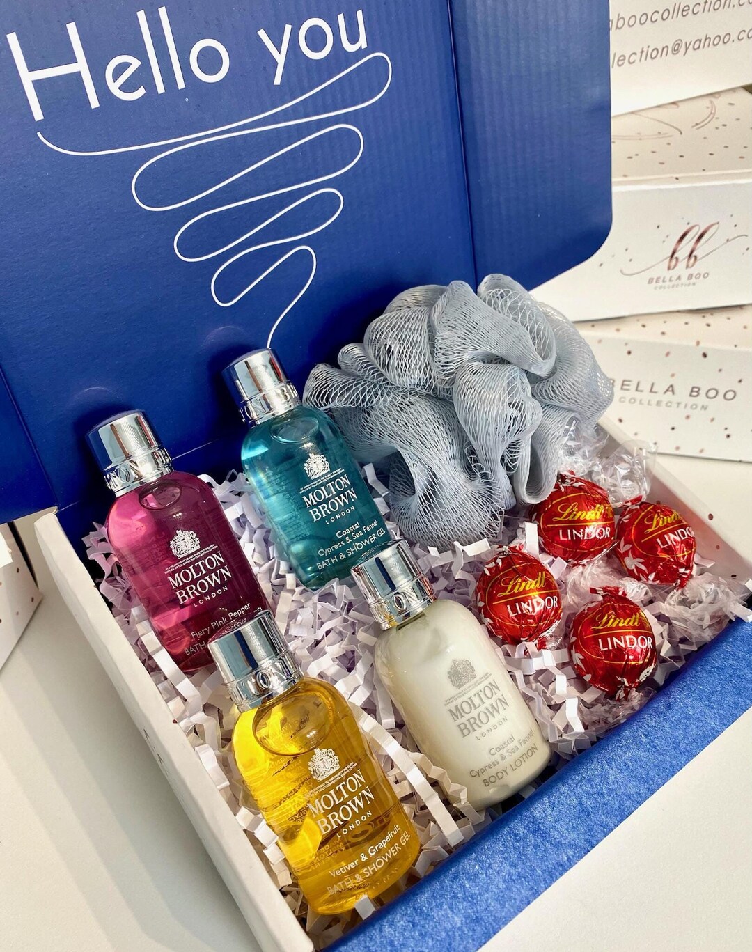 Luxury Molton Brown Gift Box - Hug in A Box - Personalised - Thinking ...