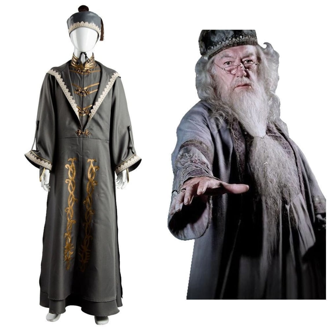 Harry Potter Albus Dumbledore Costume Adult Men Harry Potter | Etsy