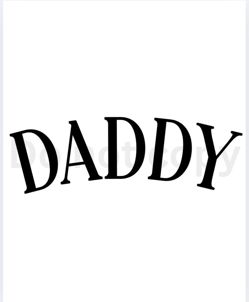 DADDY Png - Etsy