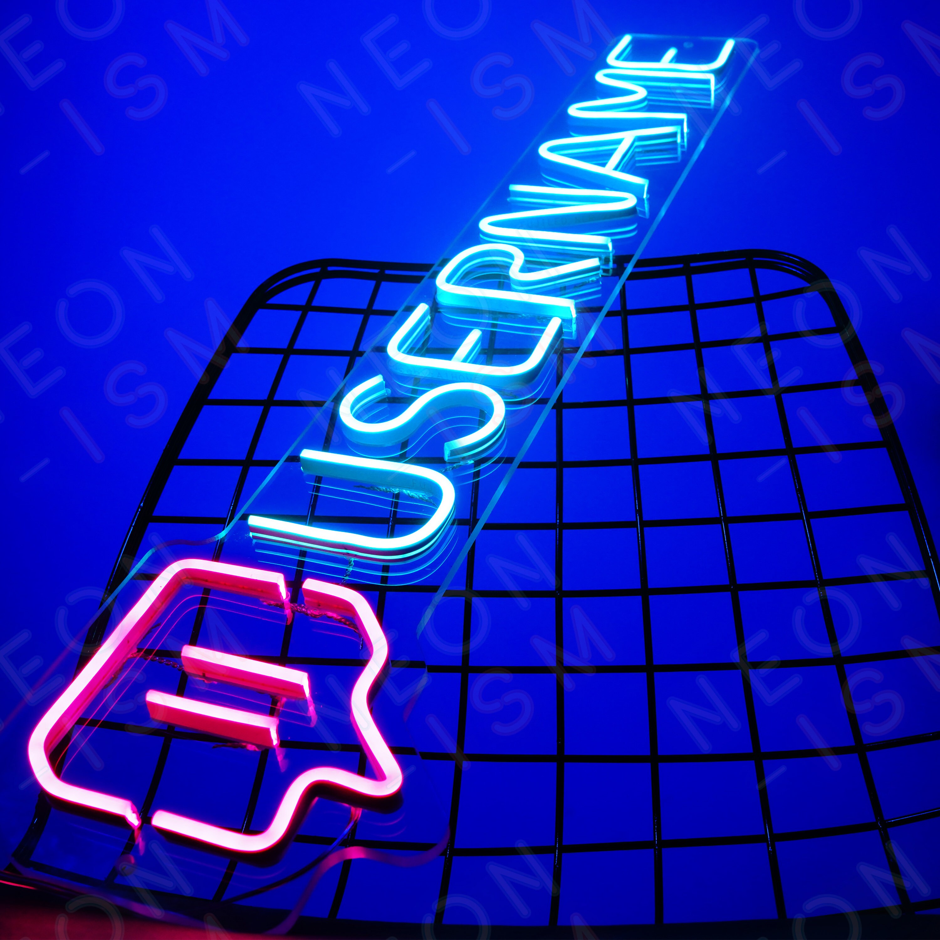 Custom Twitch Username Neon Sign, Twitch Decoration, Personalized Gift ...