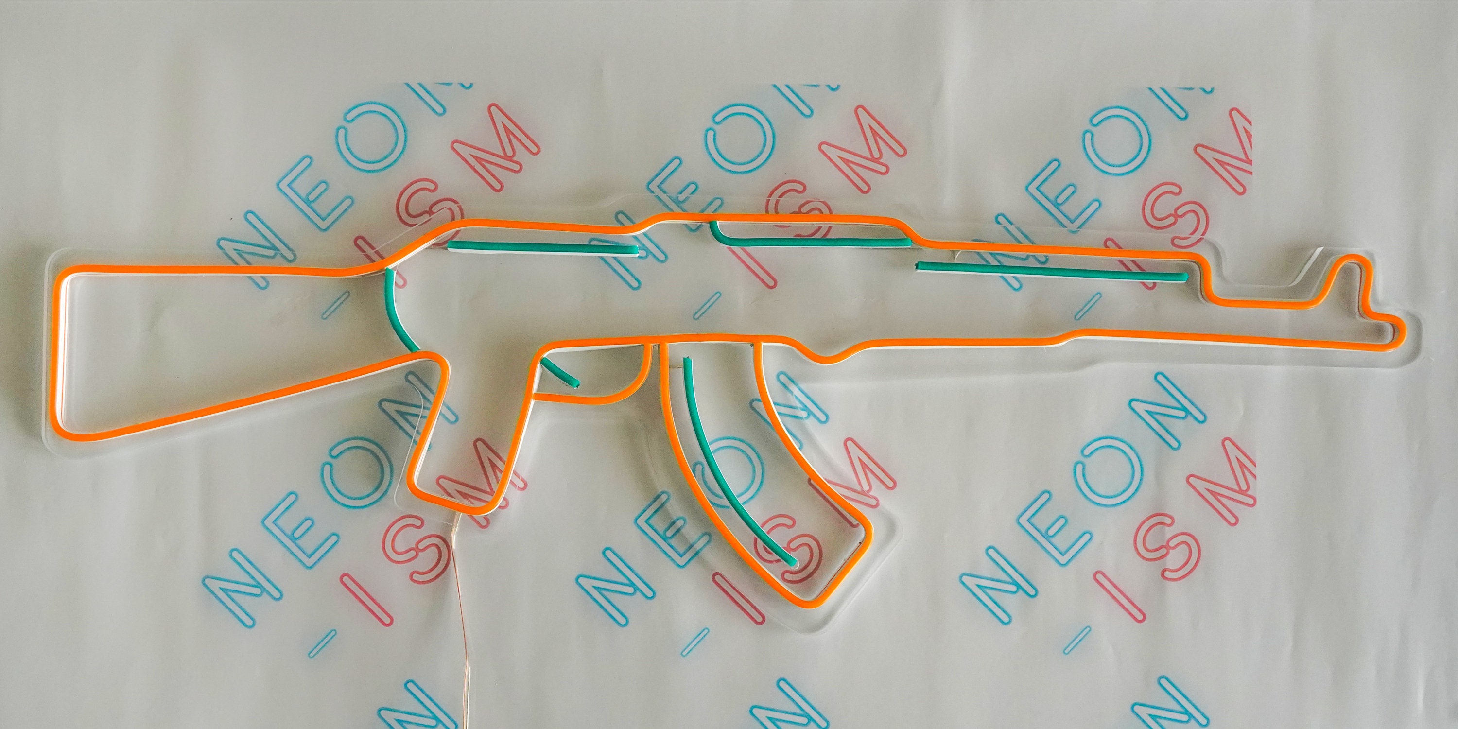 AK47 Neon Sign, Gamer Room Decor, Gamer Gifts, AK 47 Neon Sign ...
