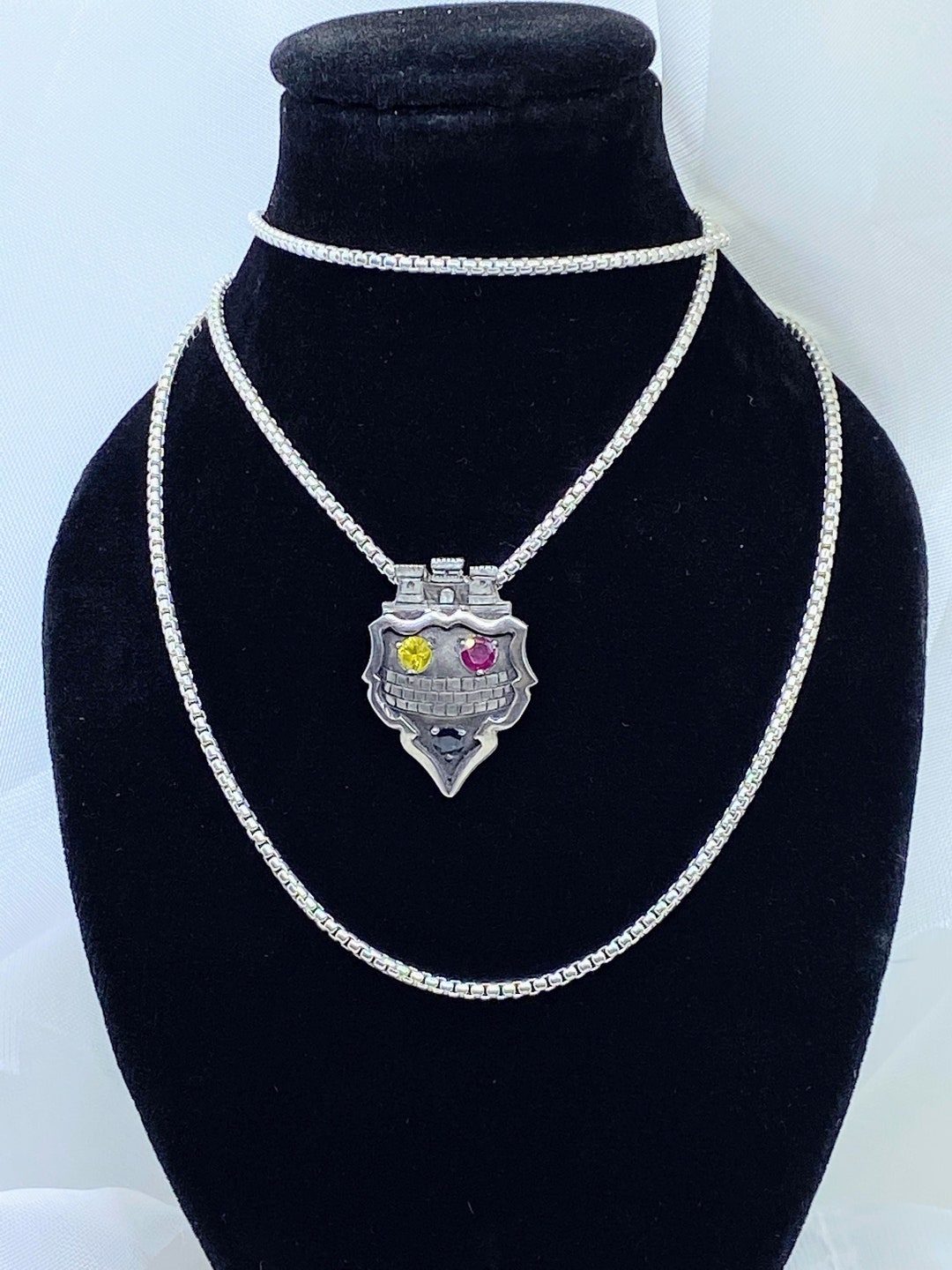 Sports in Sapphires Pittsburgh Crest (pendant Necklace) - Etsy