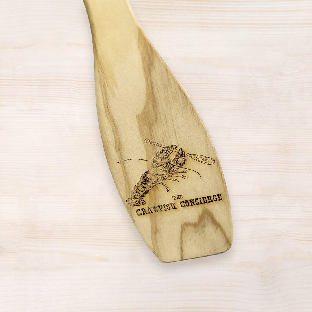 Crawfish Boil Paddle 3 Foot Custom Cooking Paddle Crayfish Boil Crawdad ...