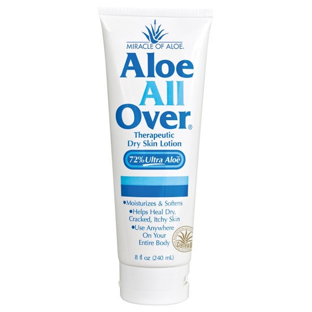 Miracle of Aloe All Over Therapeutic Dry Skin Lotion - 8 Oz - Etsy