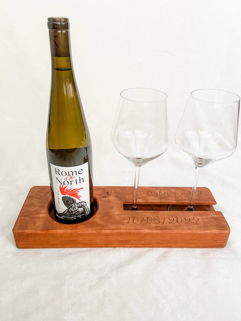 Wine Carrier Custom Wine Flight Personalized - Etsy