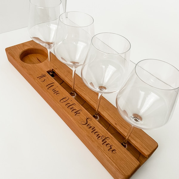 Wine Flight Holder - Etsy