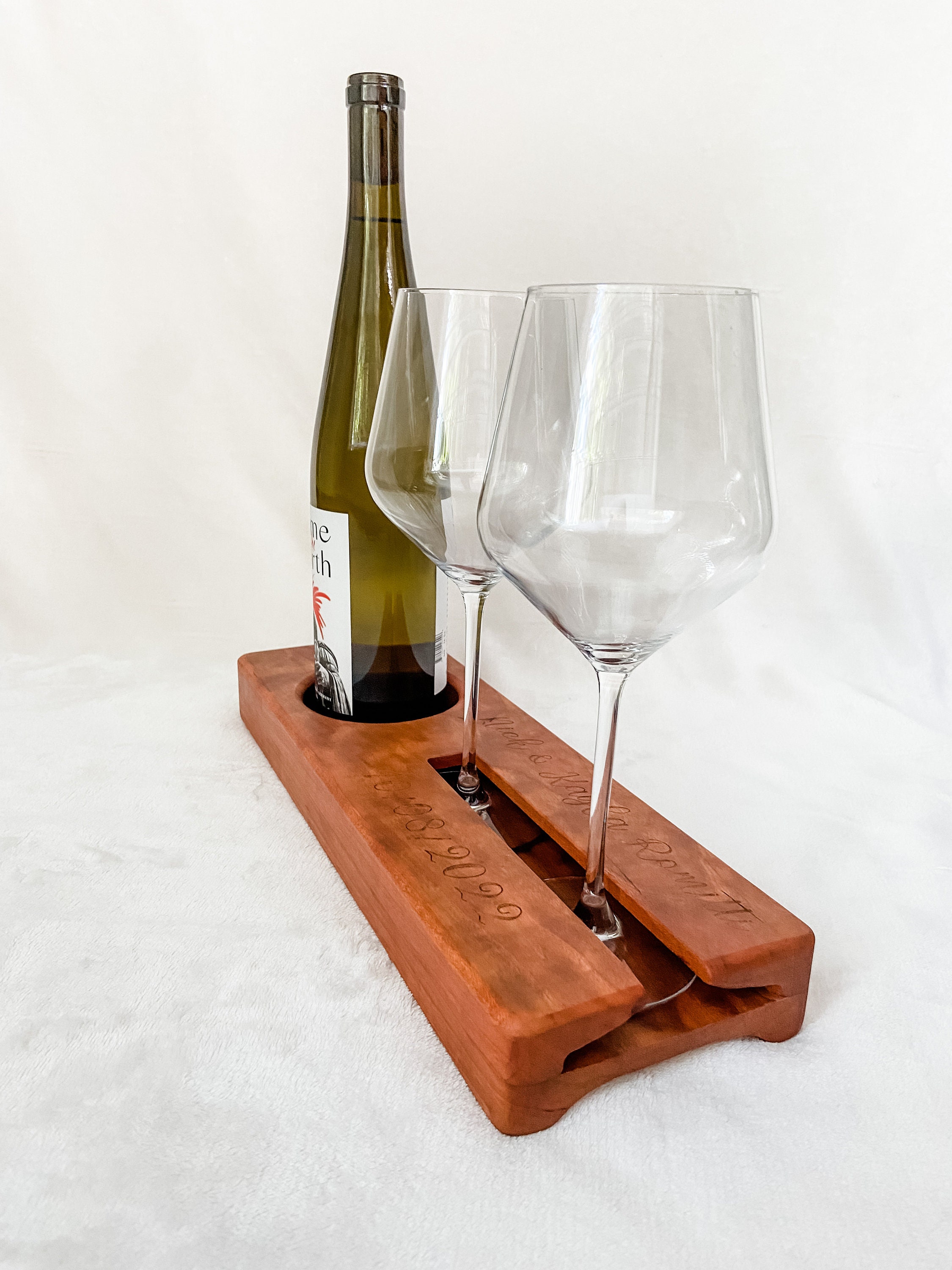 Wine Carrier Custom Wine Flight Personalized - Etsy