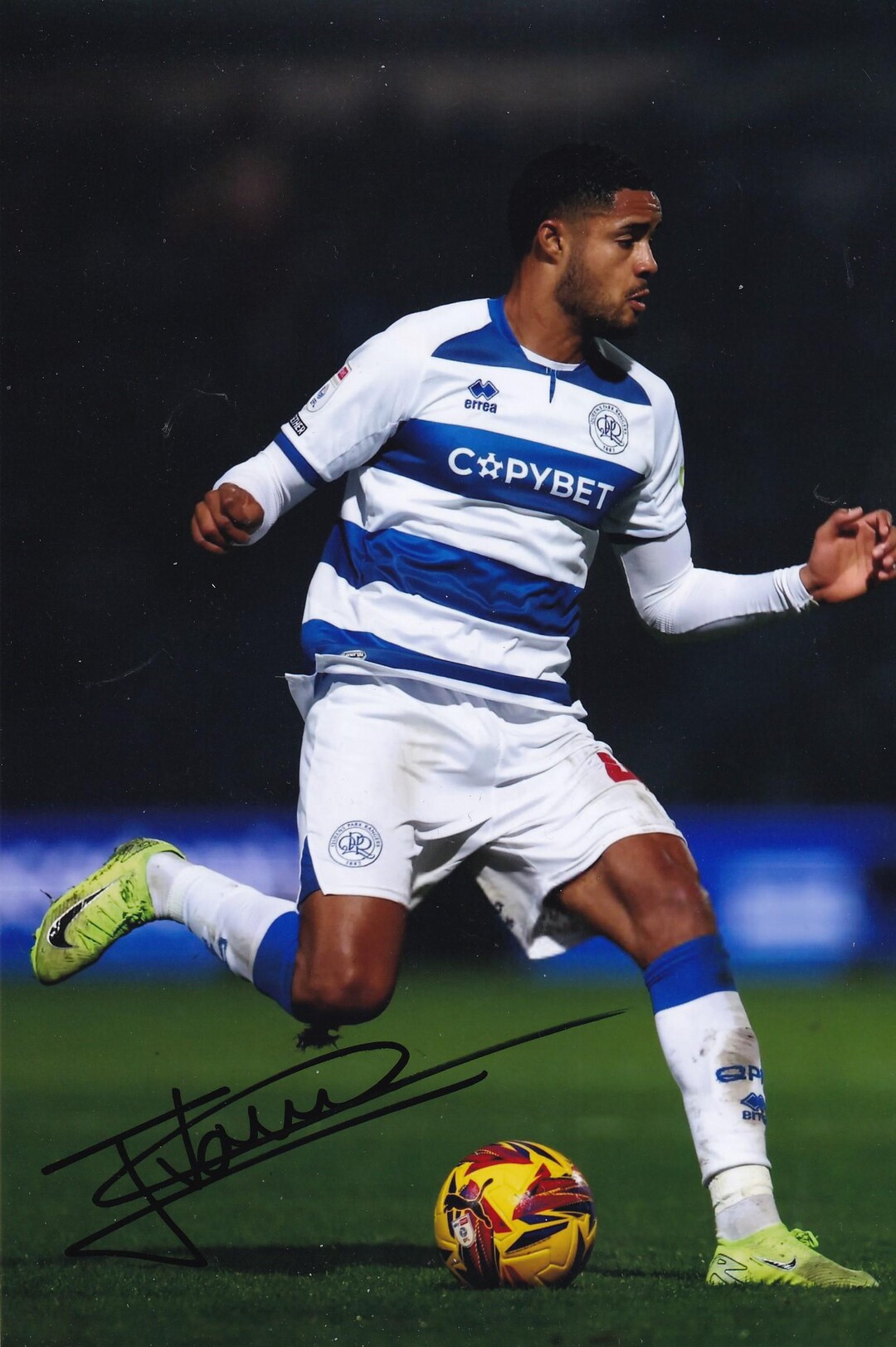 Football - Jonathan Varane - Hand Signed 12x8 Inch Photograph - Queens ...