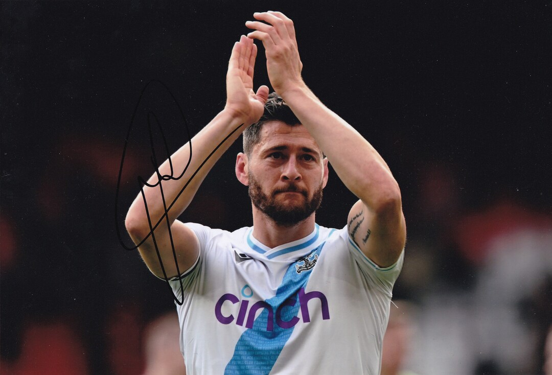 Football - Joel Ward - Hand Signed 12x8 Inch Photograph - Crystal ...