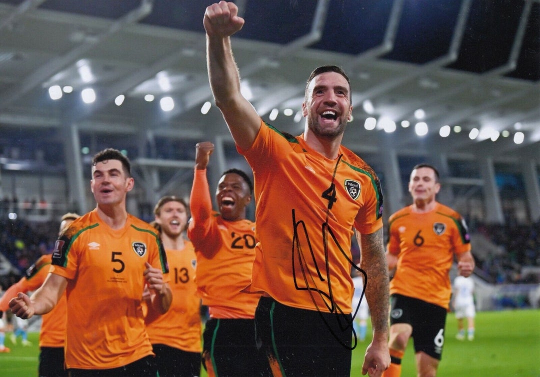 Football - Shane Duffy - Hand Signed A4 Photograph - Republic of ...