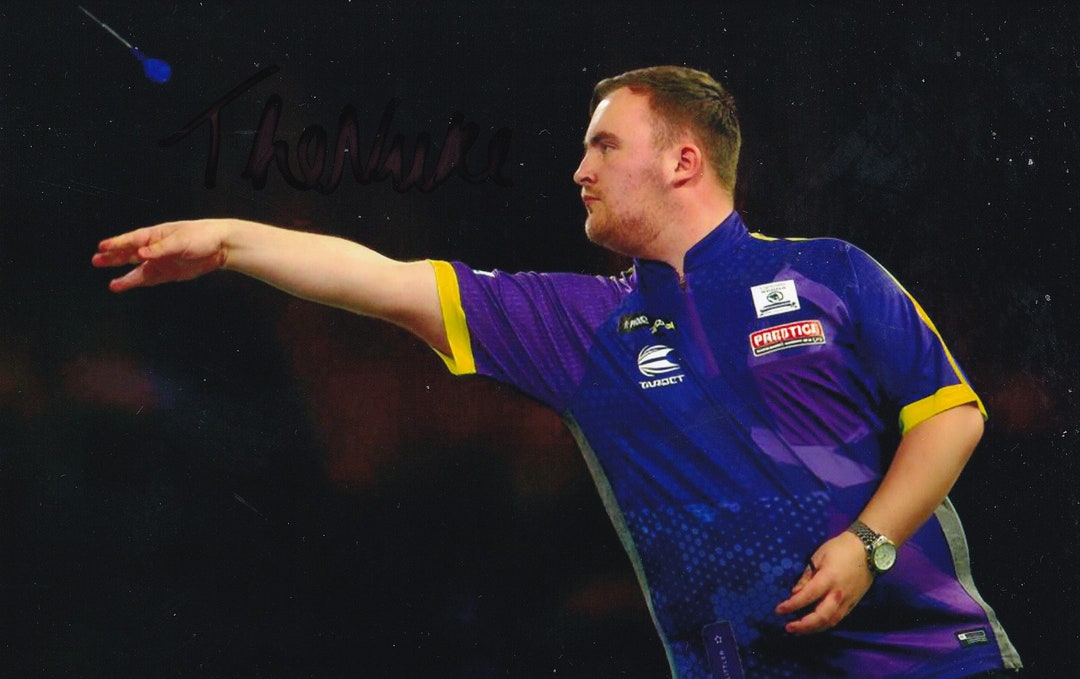 Darts Luke Littler Hand Signed 6x4 Inch Photograph COA - Etsy