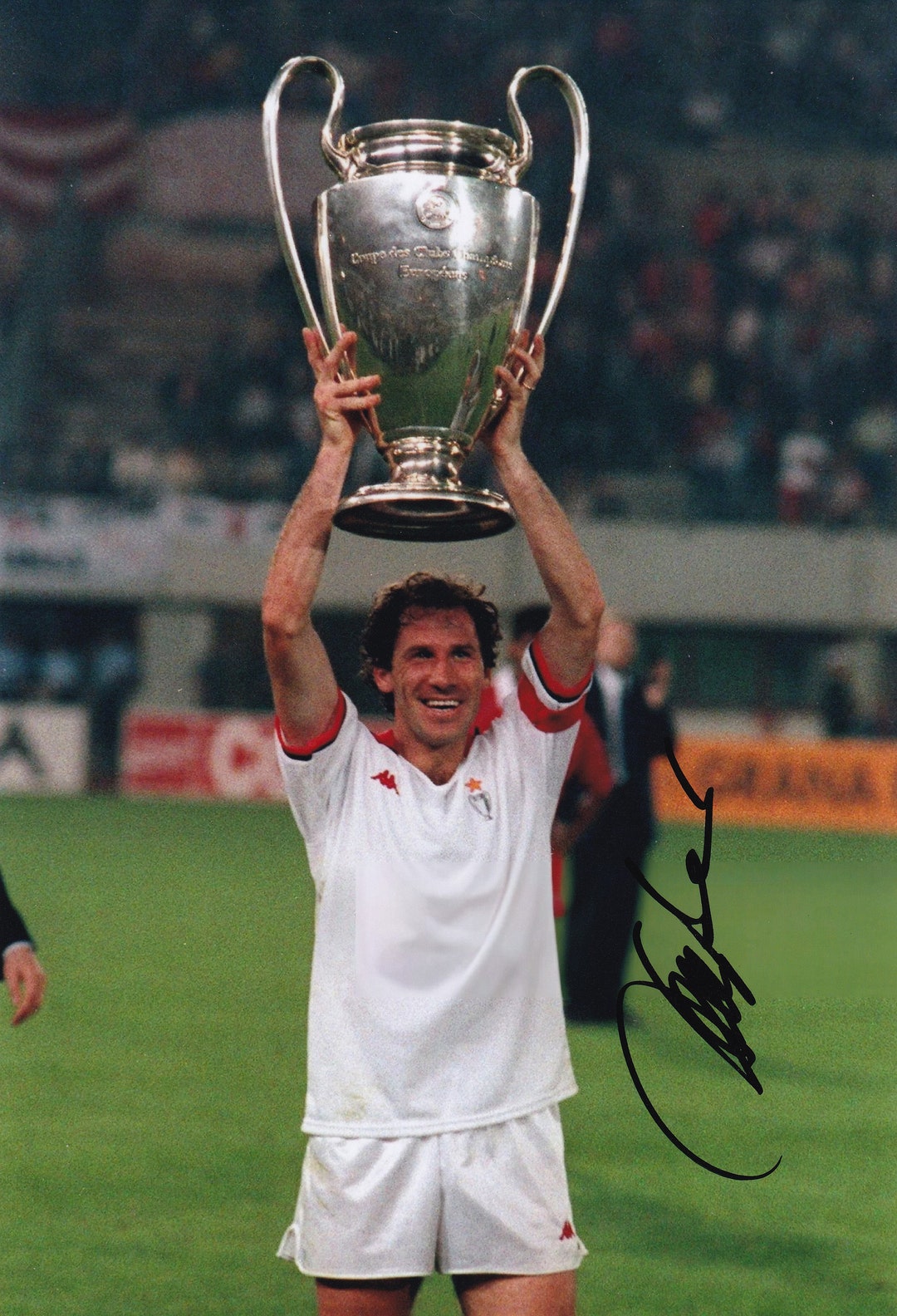 Football - Franco Baresi - Hand Signed 12x8 Inch Photograph - AC Milan ...