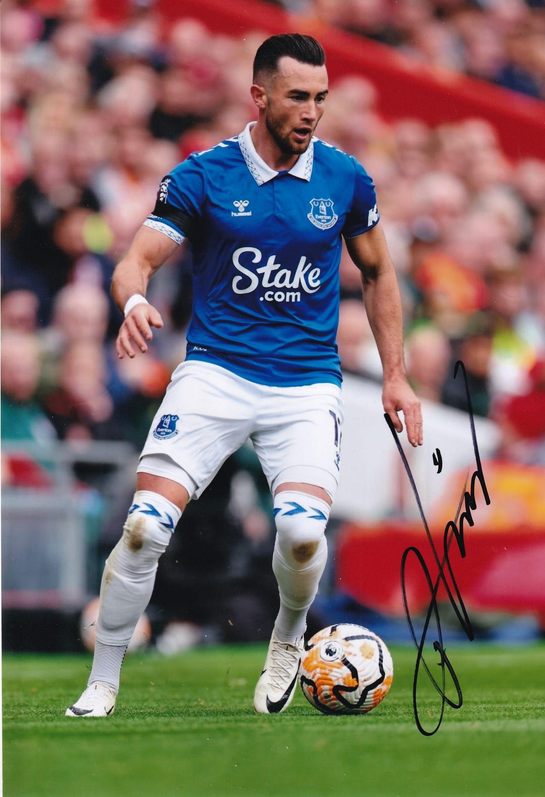 Football - Jack Harrison - Hand Signed A4 Photograph - Everton - COA - Etsy