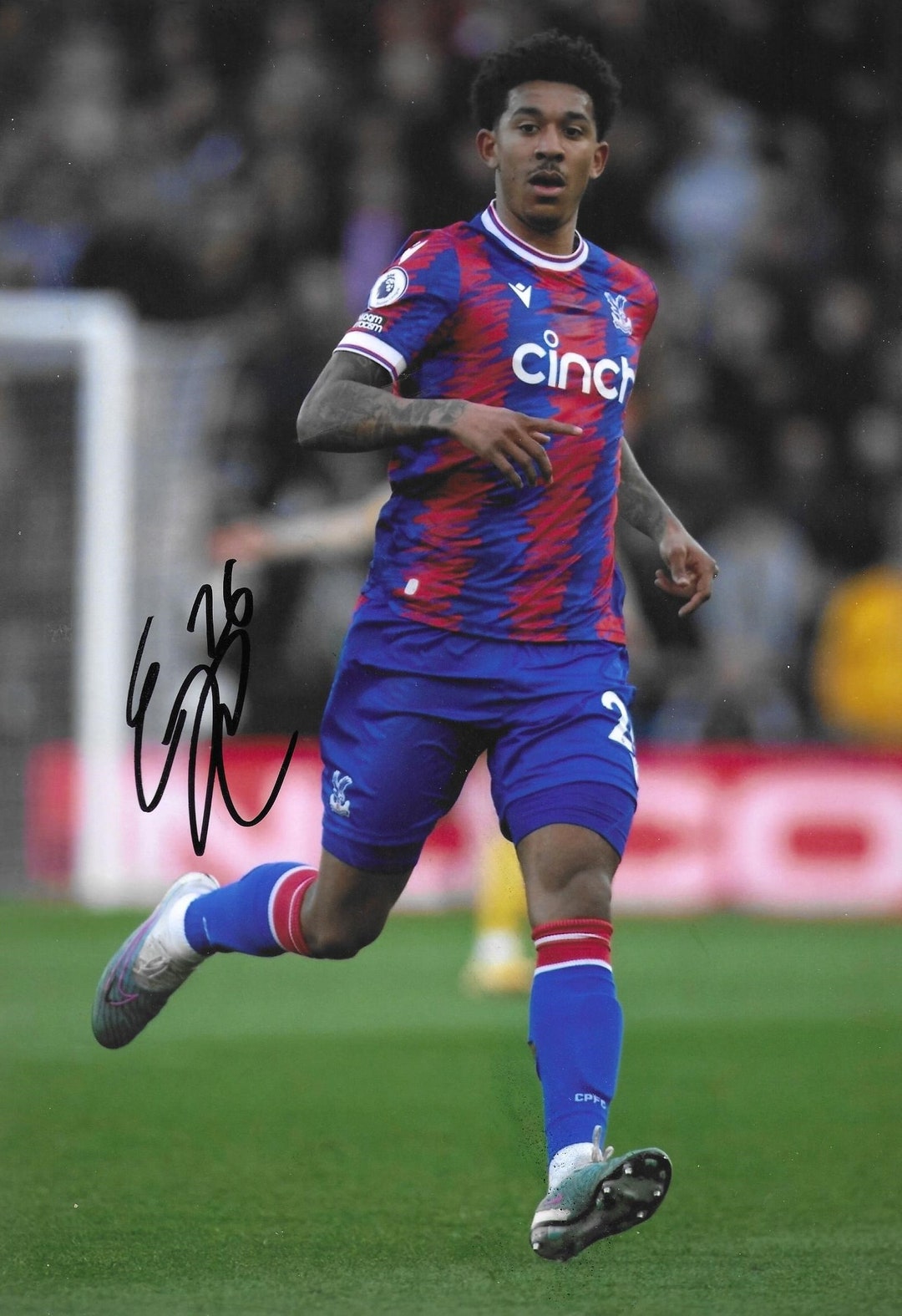 Football - Chris Richards - Hand Signed 12x8 Inch Photograph - Crystal ...
