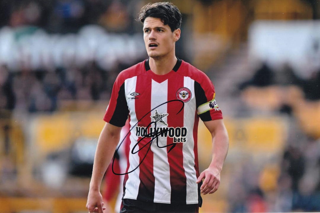 Football - Christian Norgaard - Hand Signed 12x8 Inch Photograph ...