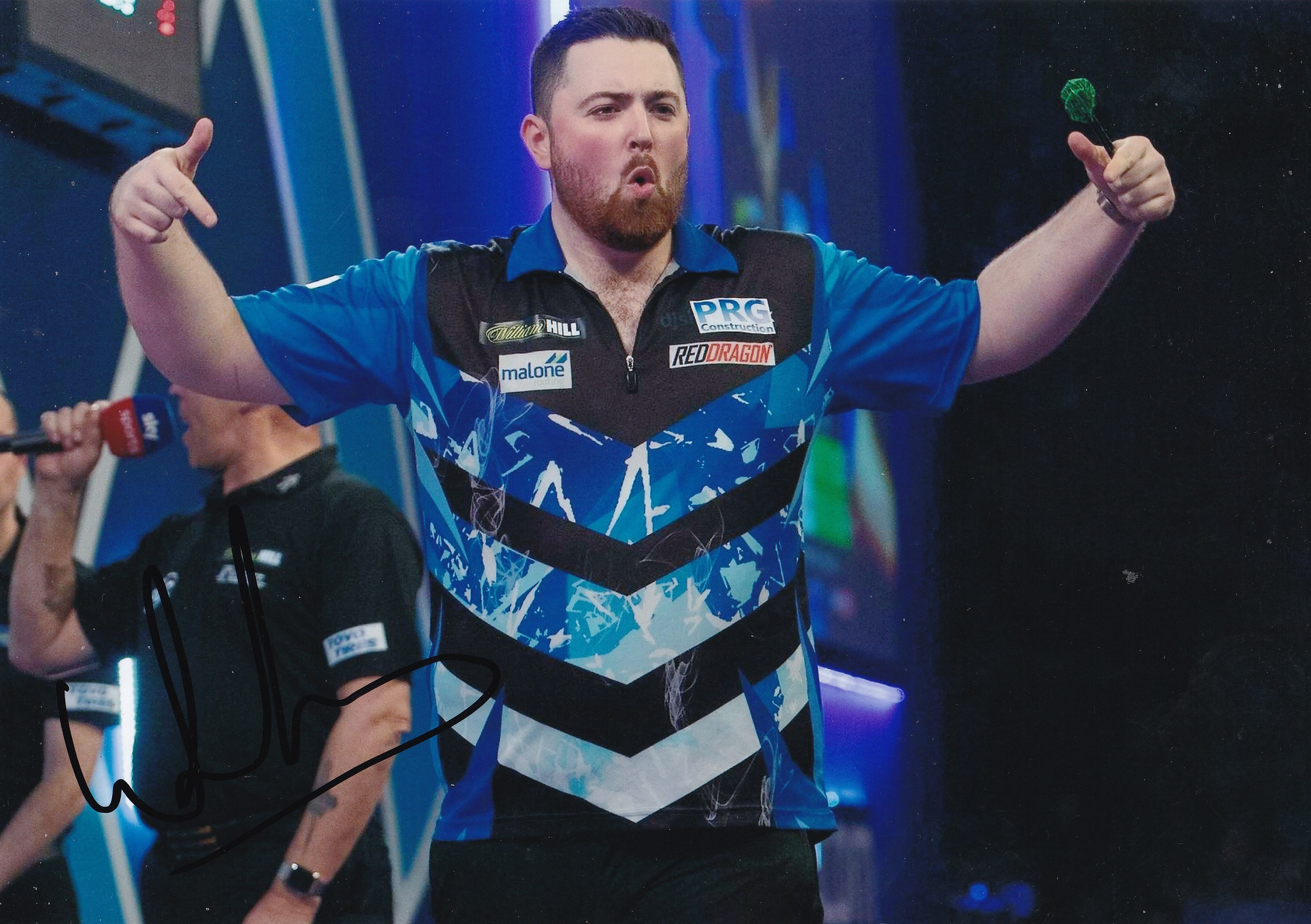 Darts Luke Humphries Hand Signed 12x8 Inch Photograph COA - Etsy UK