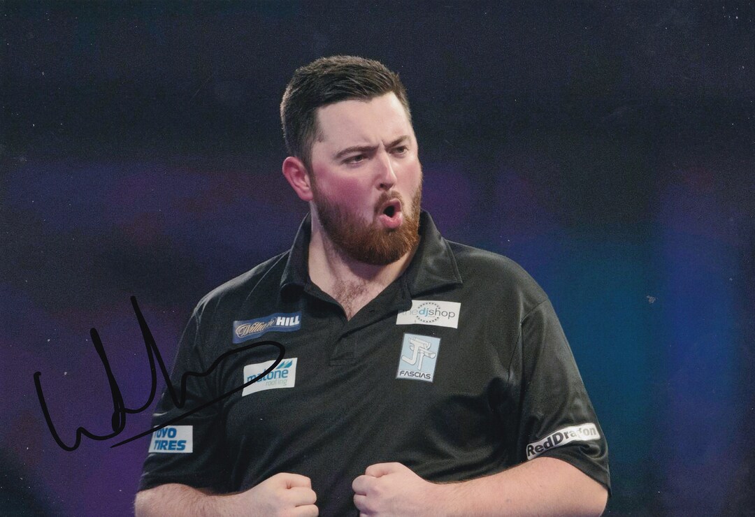 Darts - Luke Humphries - Hand Signed 12x8 Inch Photograph - COA - Etsy