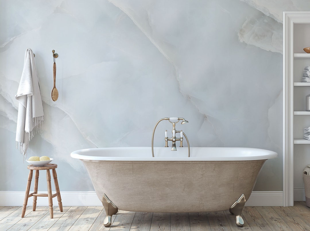 Natural Marble Wallpaper [self Adhesive, Peel & Stick, Removable] - Etsy