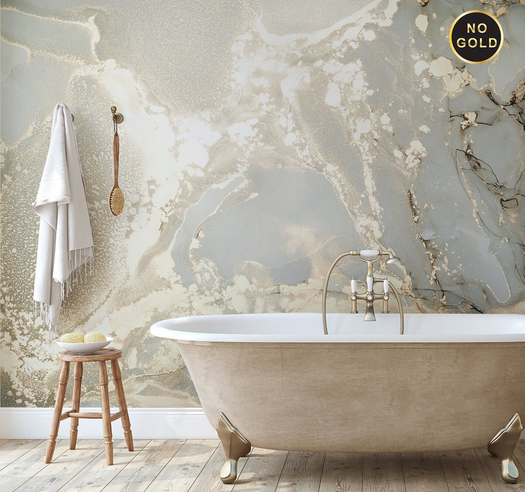 Abstract Marble Wallpaper, Modern Wall Mural [peel and Stick (self ...