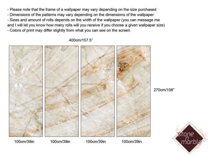 Sand Beige Stone Wallpaper, Abstract Pattern, Marble Wallpaper ...