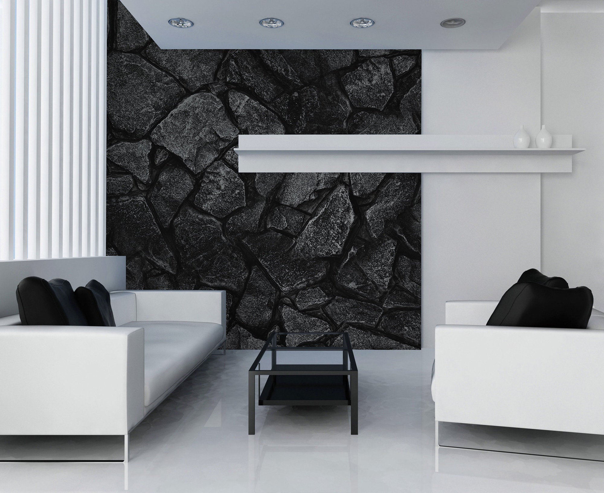 Old Rock Wallpaper, Stone self Adhesive, Peel & Stick, Removable - Etsy