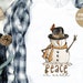 Snowmen Peace Hand Painted PNG Sublimation Christmas, Christmas ...