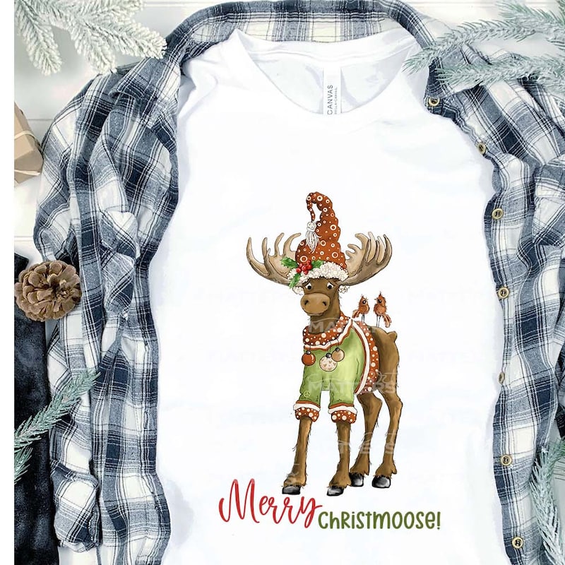 Merry Christmoose - Etsy
