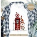 Vintage Gas Pump Snowman Hand Painted PNG Sublimation Christmas ...