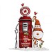 Vintage Gas Pump Snowman Hand Painted PNG Sublimation Christmas ...