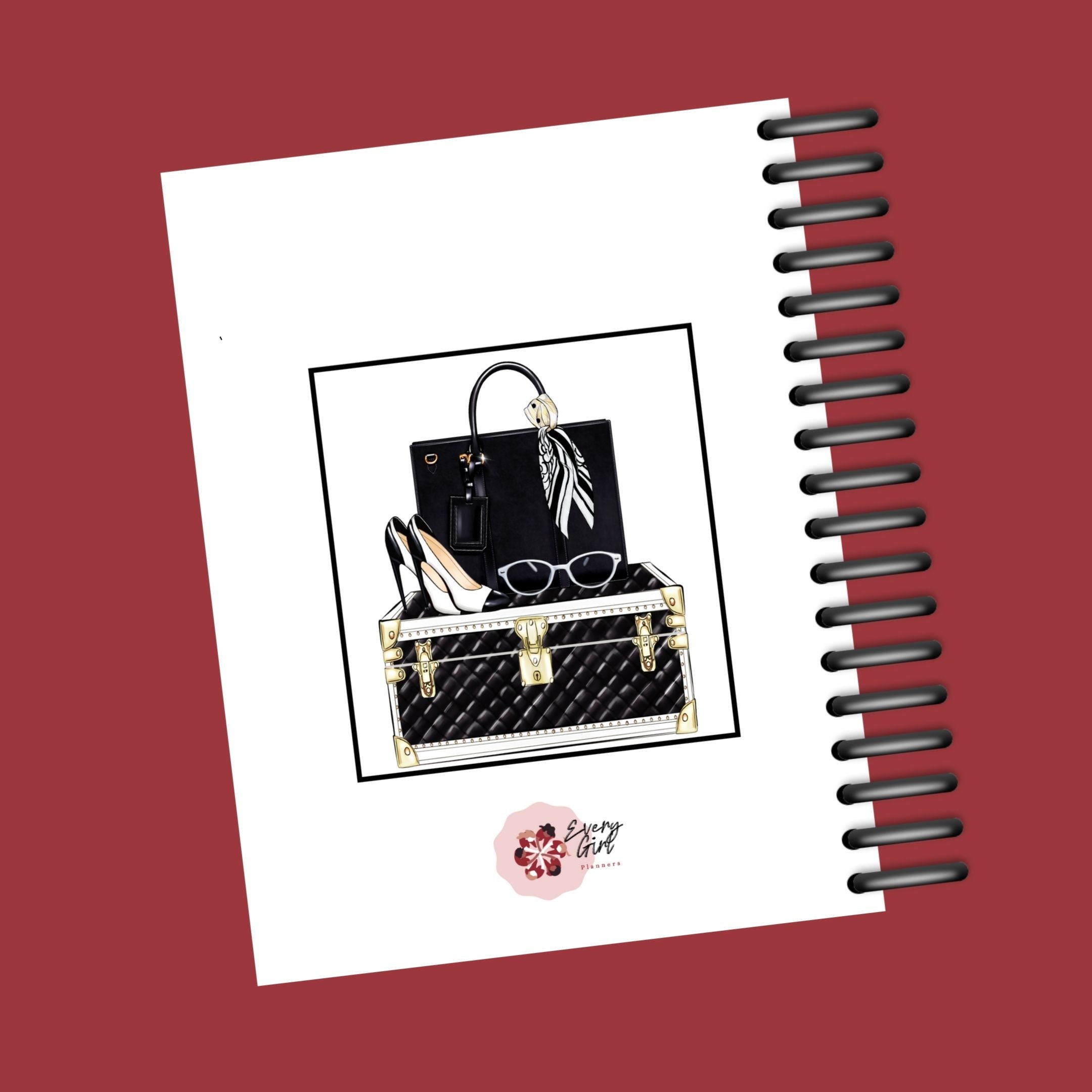 Chic Black and White Planner Cover Classic Happy Planner Big - Etsy