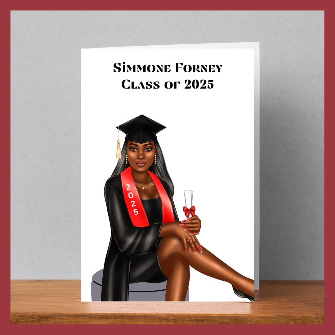 Personalized Graduation Card, 2025 Graduation Card, Graduation Card for ...