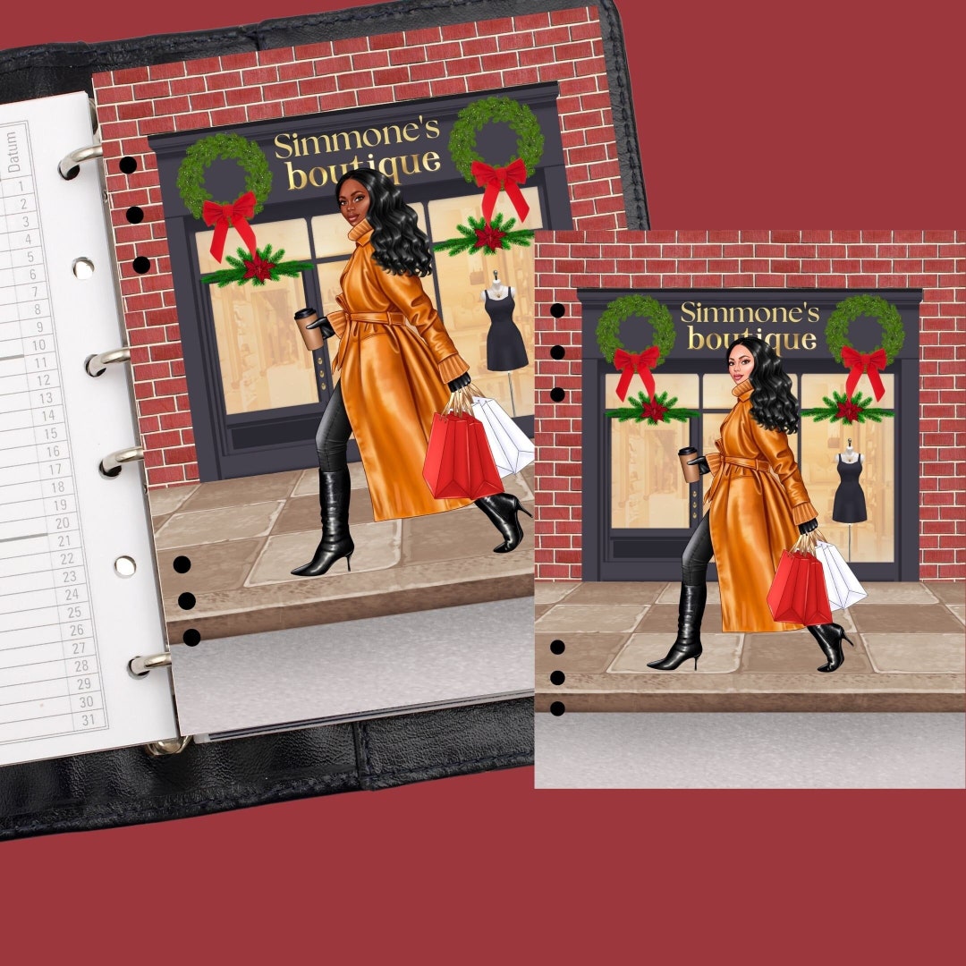 Christmas Shopping Planner Dashboard, Christmas Dashboard, Holiday ...