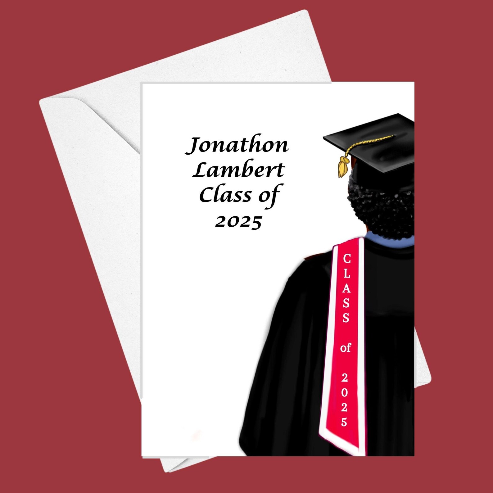 Personalized Graduation Card, 2025 Graduation Card, Graduation Card for ...