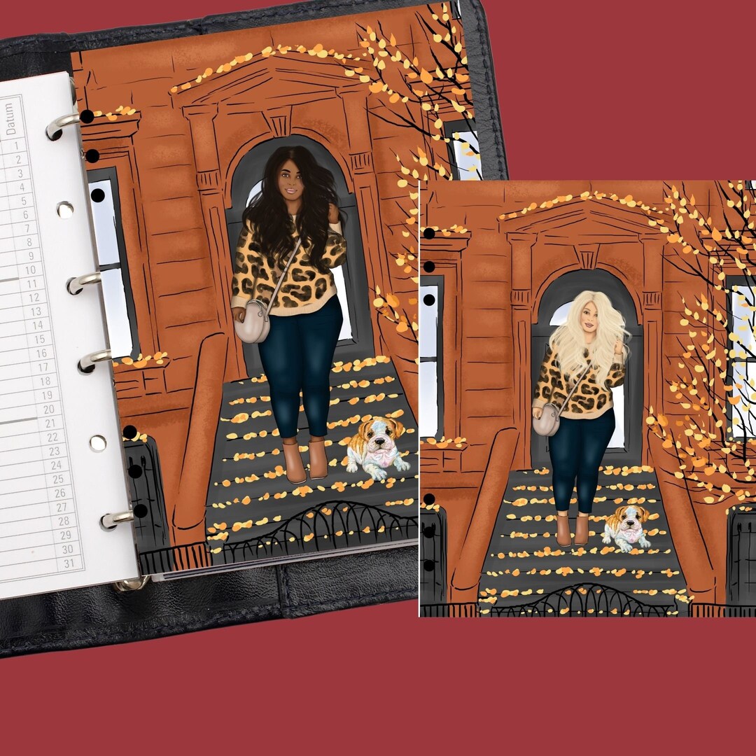 Curvy Girl Planner Cover, A5 Dashboard, Classic Happy Planner, GM ...