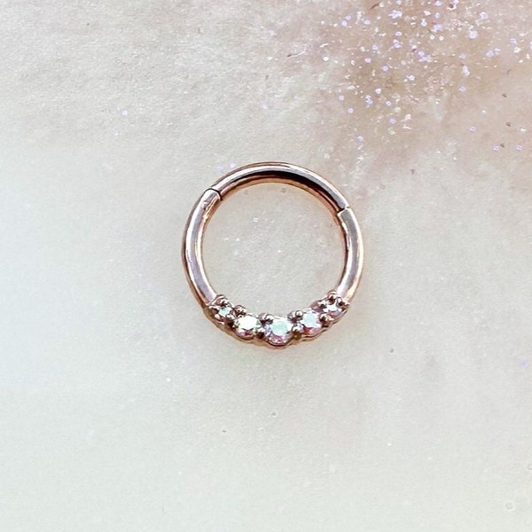Rose Gold Septum Jewelry - Etsy