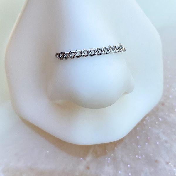 Nose Ring Chain - Etsy