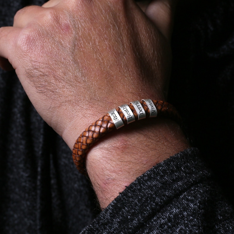 Personalized Mens Bracelet - Etsy