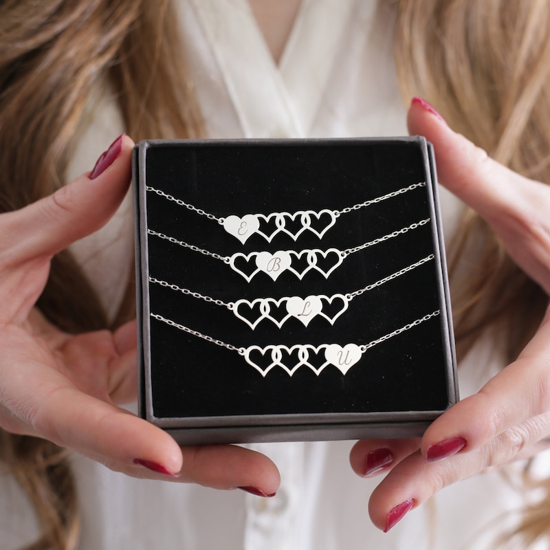 4 Best Friend Necklace - Etsy