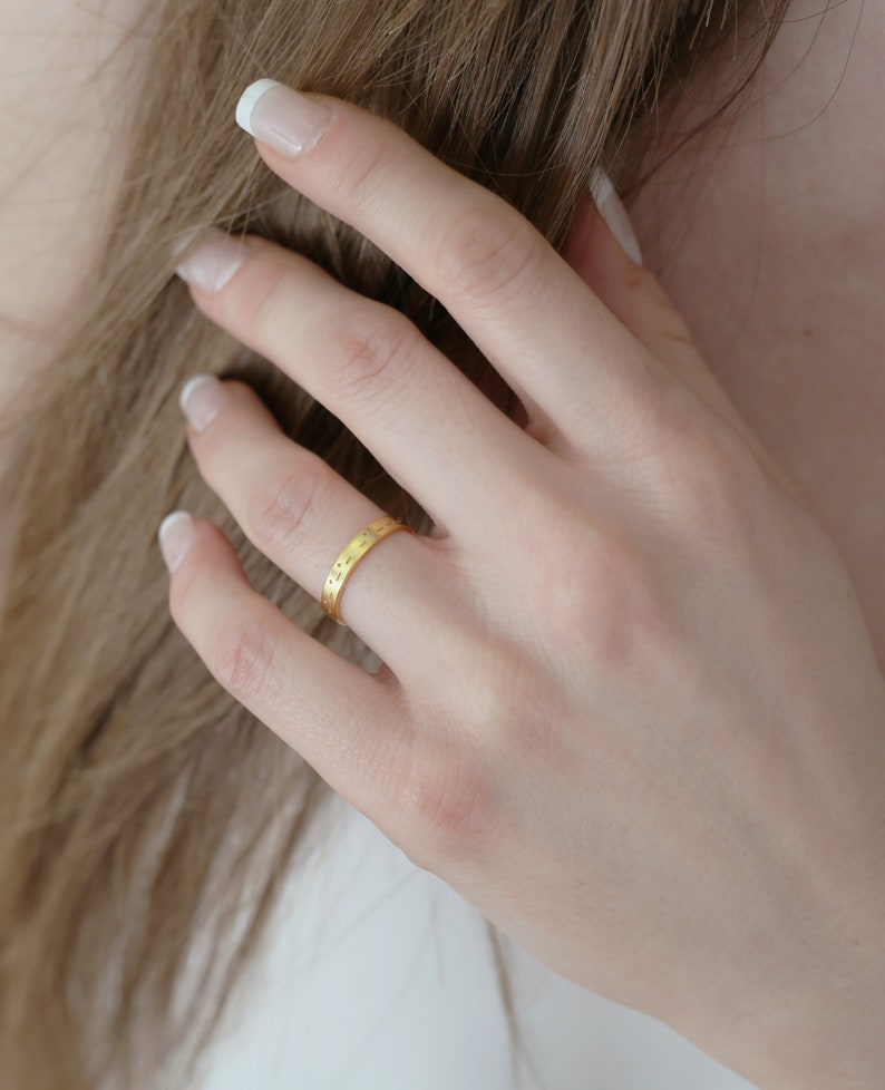 Morse Code Ring for Women Couples Morse Code Rings - Etsy