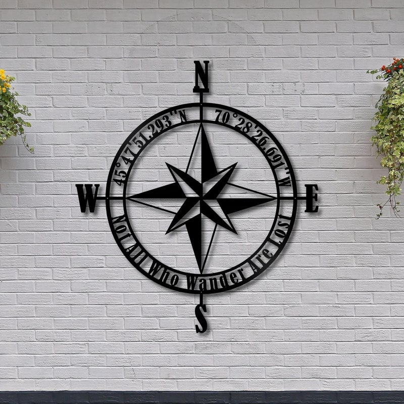 Nautical Compass Wall Decor - Etsy