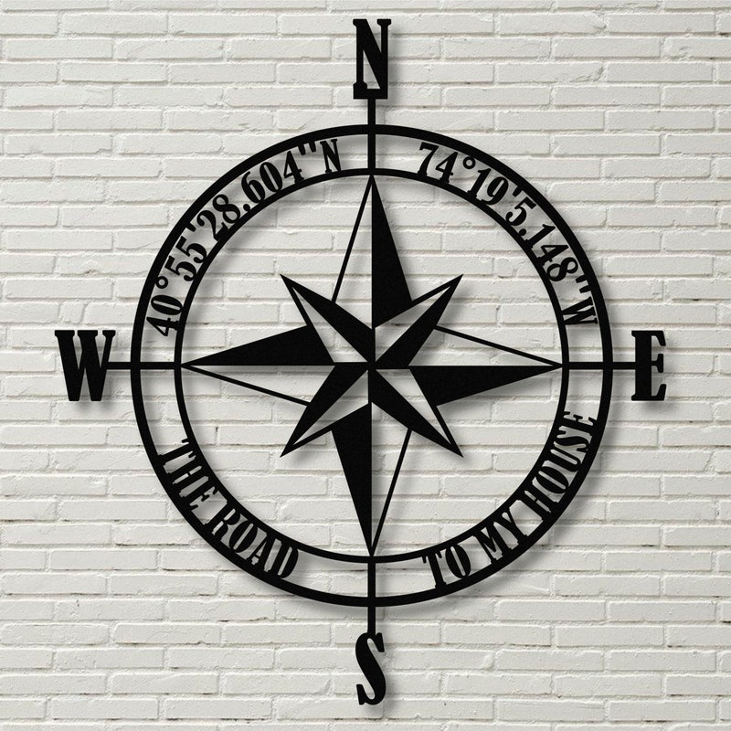 Nautical Compass Wall Decor - Etsy