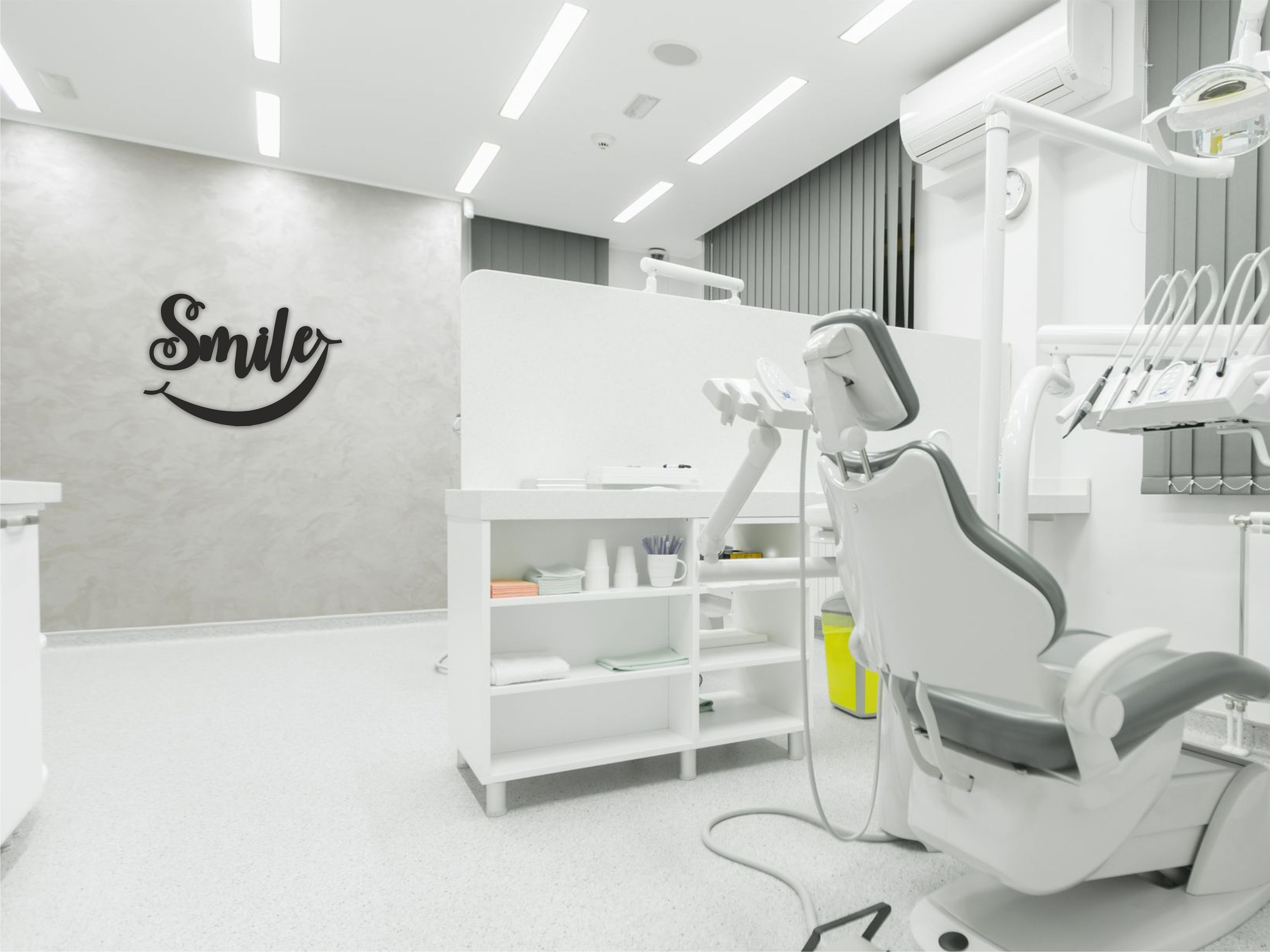 Smile Wall Art Smile Metal Wall Decor Smile Sign Dentist - Etsy