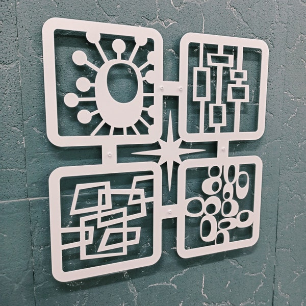 Mid Century Sign - Etsy