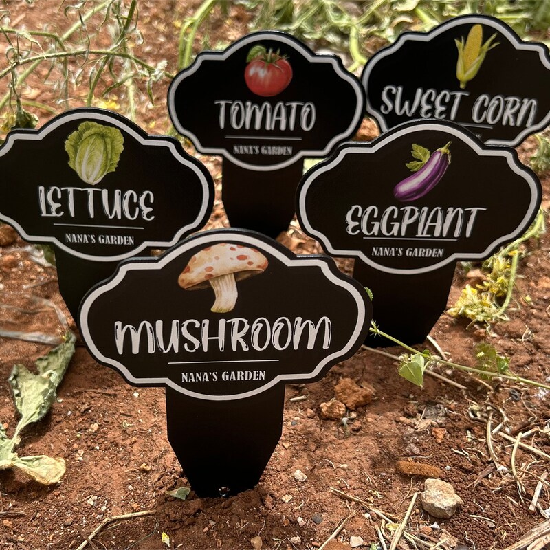 Vegetable Labels - Etsy