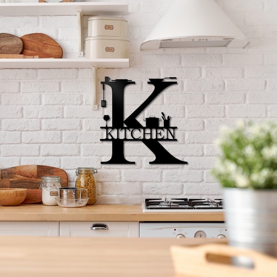Kitchen Wall Decor Metal Kitchen Sign for Modern Home - Etsy