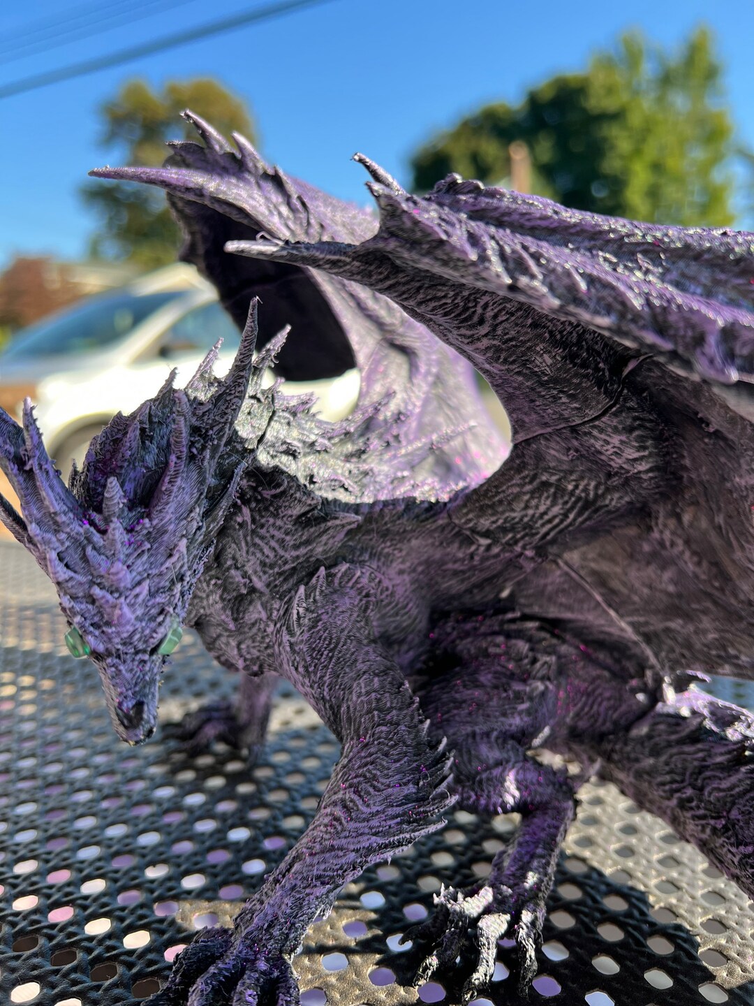 3D Spitting Dragon - Etsy